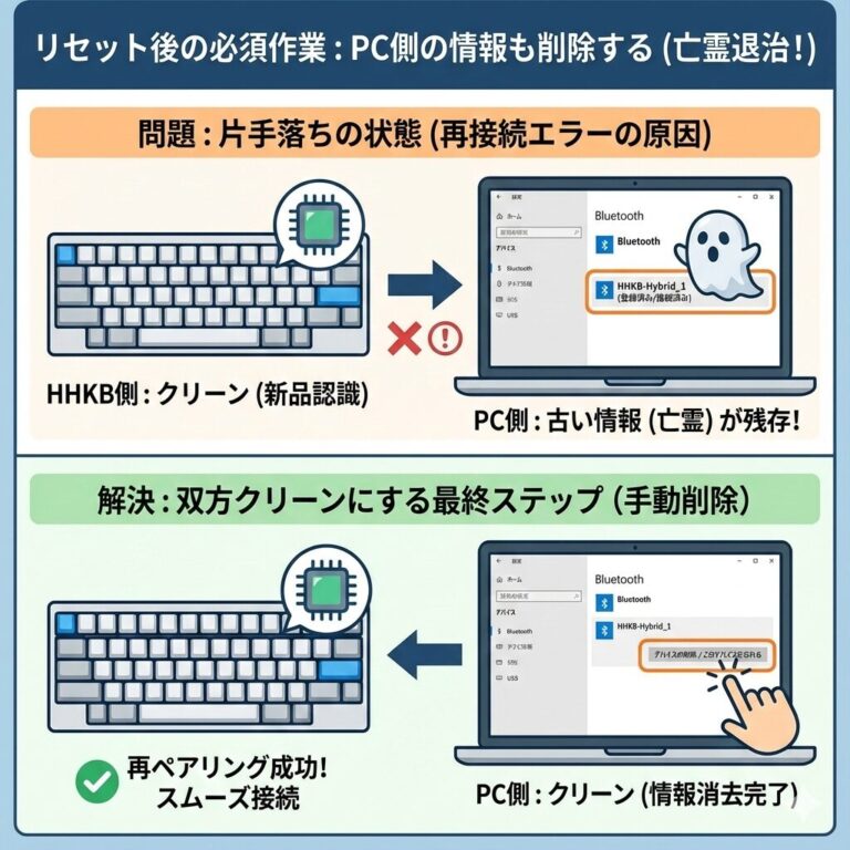 HHKBキーボード接続できない！Win/Mac/iPad全解決ガイド